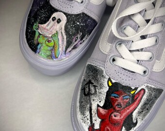 Hand Painted Custom Shoes - Etsy