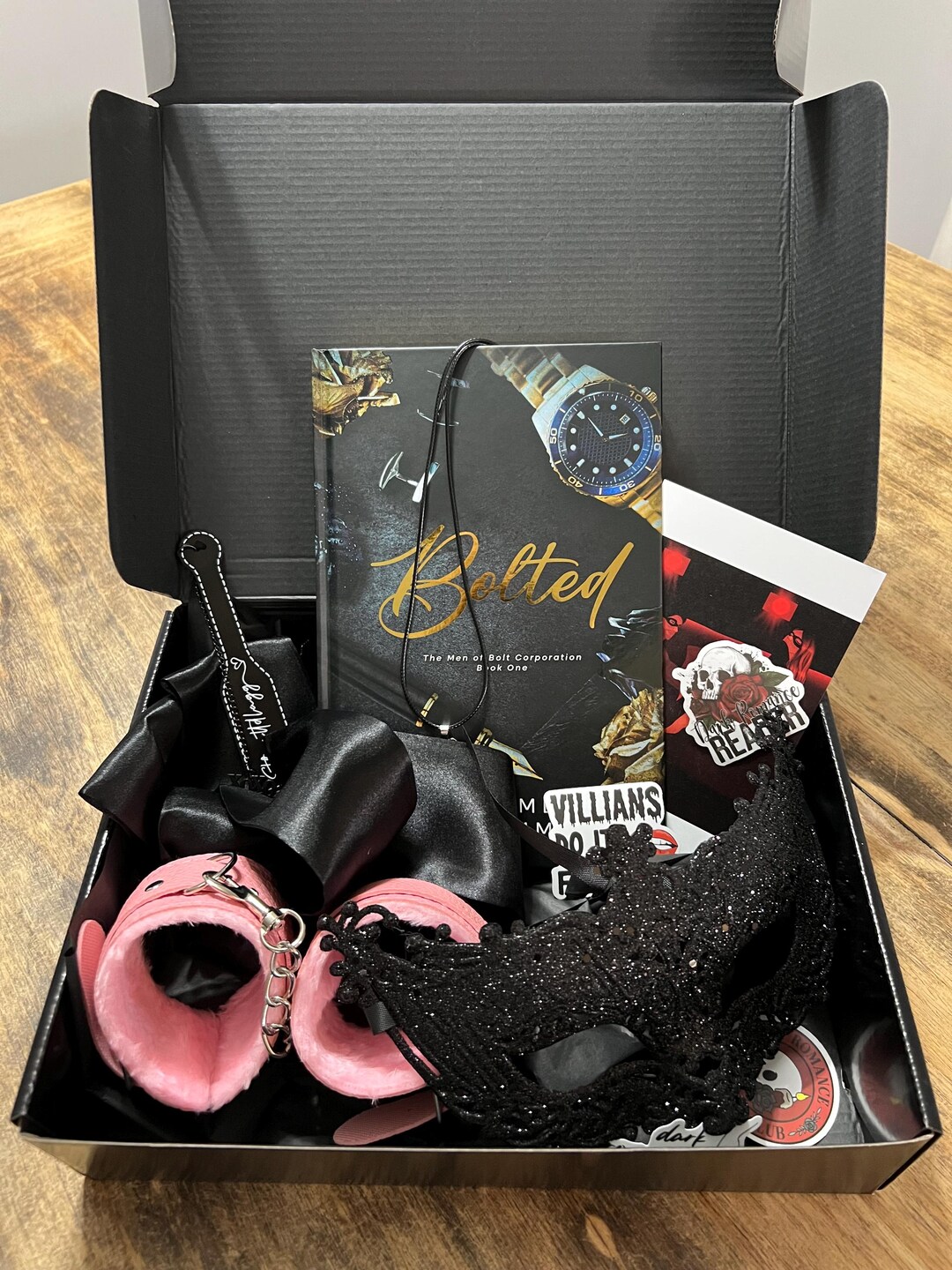 Bolted- Special Edition Book Box - Etsy