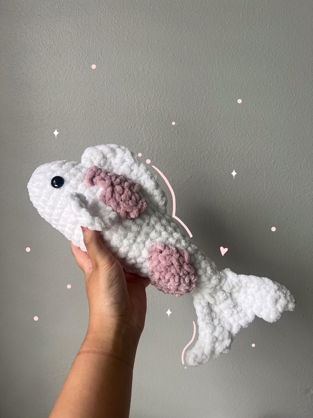 Crochet Koi Fish Stuffed Plush - Etsy