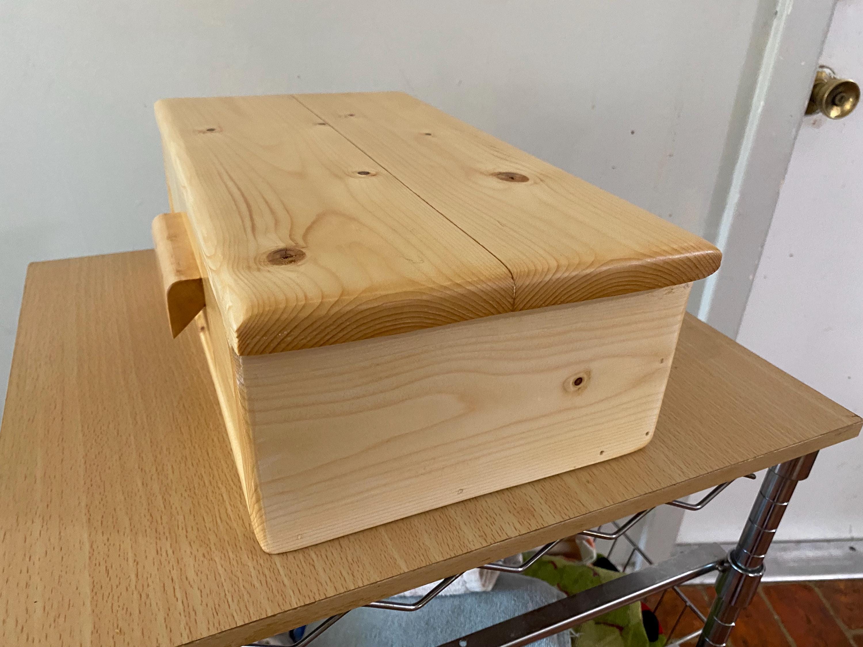 Wooden Countertop Drawer Made From Pine With a Maple Handle. Perfect to ...