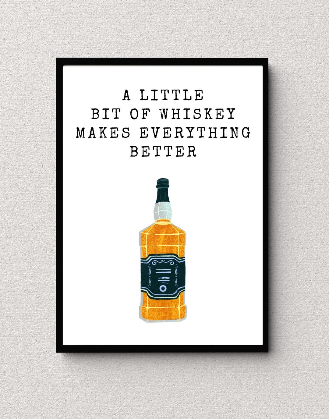 Bar Cart Sign, Cocktail Sign, Cocktail Art Digital Print, Whiskey Print ...