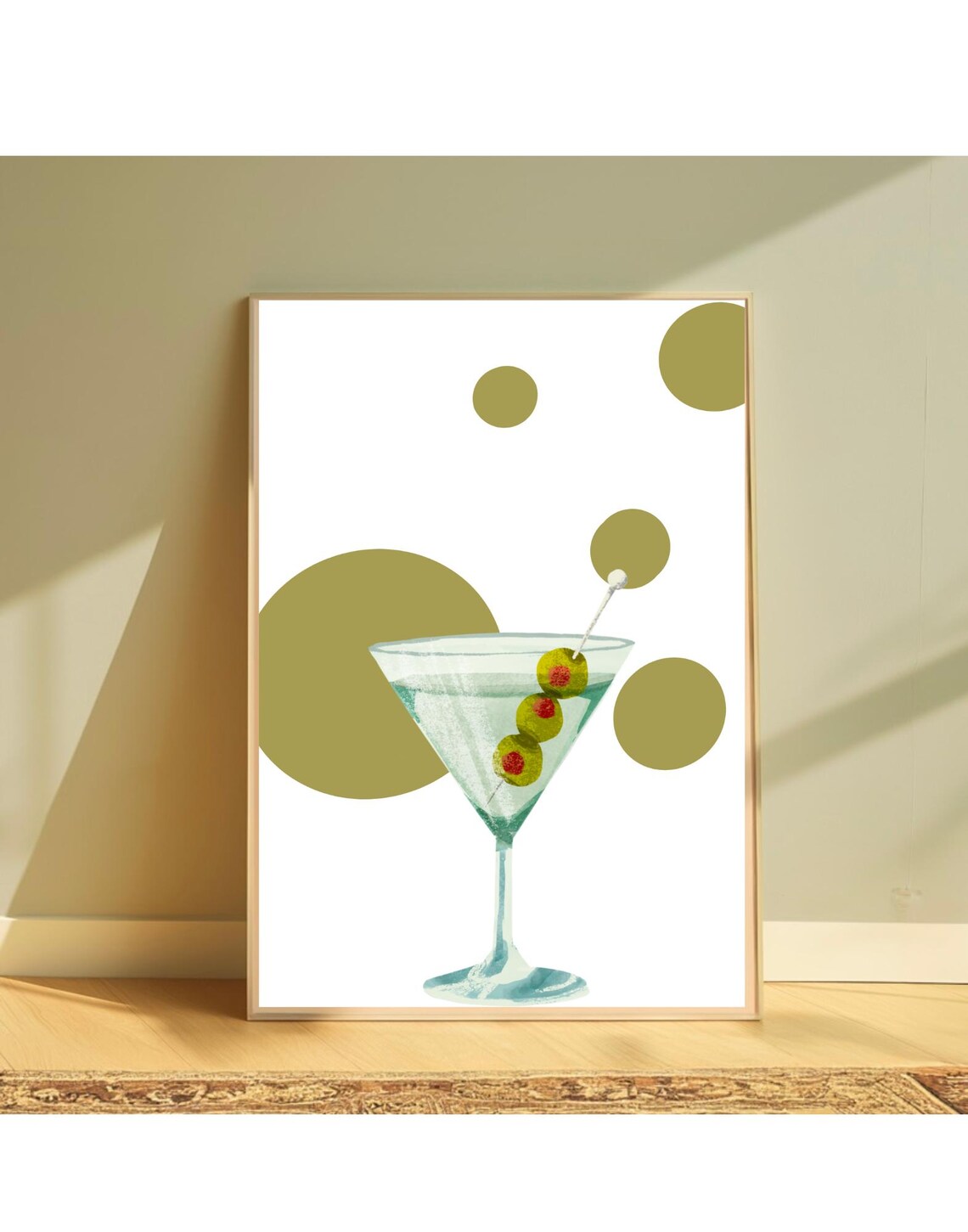 Bar Cart Sign, Cocktail Sign, Cocktail Art Digital Print, Trendy Wall ...