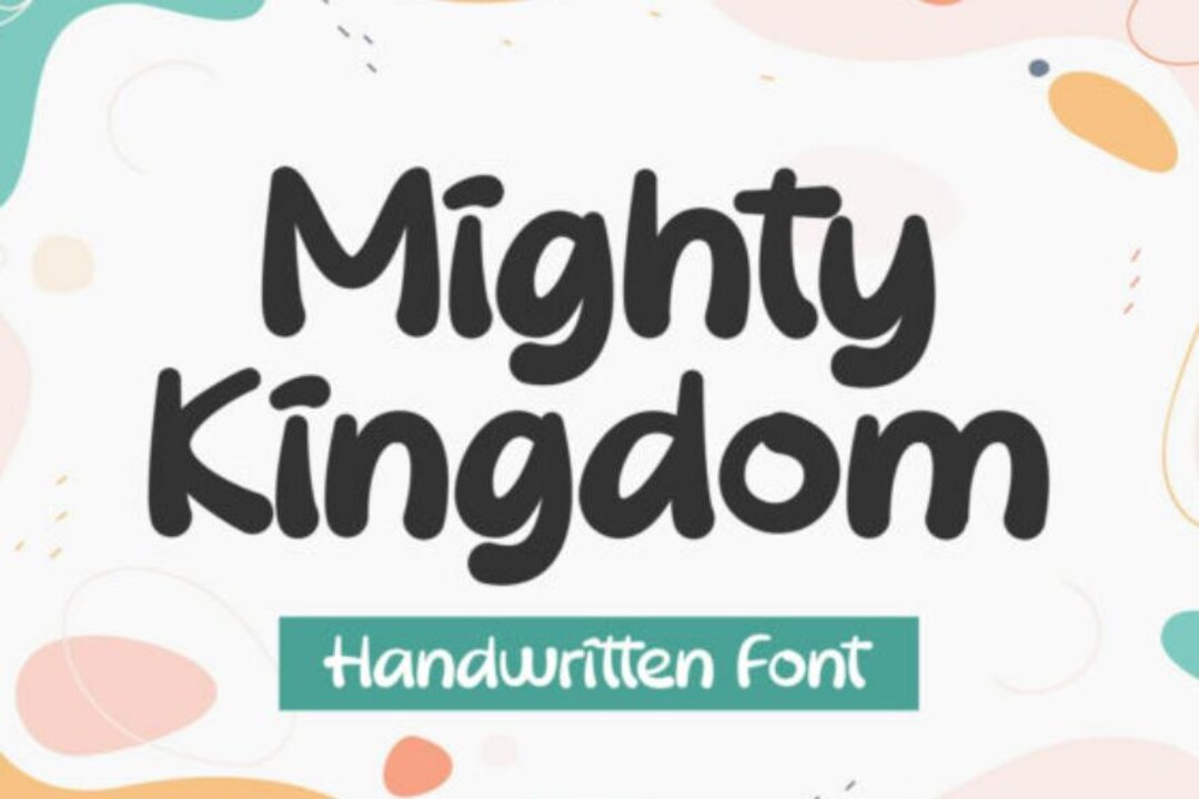 Mighty Kingdom Font, Cute Fonts With Tails, Rustic Fonts, Bold Fonts ...