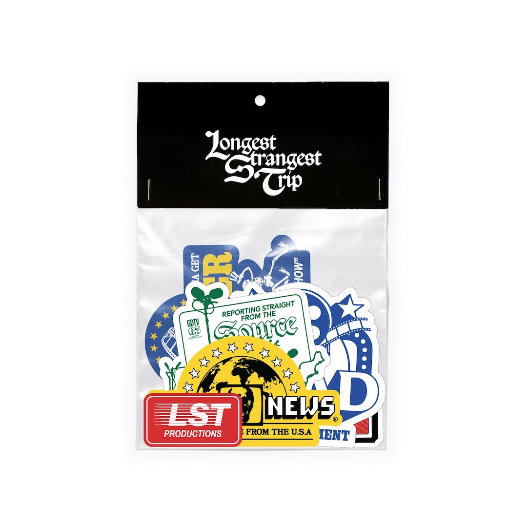 Grateful Dead Sticker Pack 6 Stickers Dead Media - Etsy