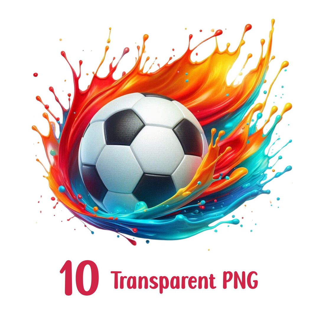 10 Soccer Ball PNG Ball Splash Clipart Soccer Ball PNG Soccer Ball ...