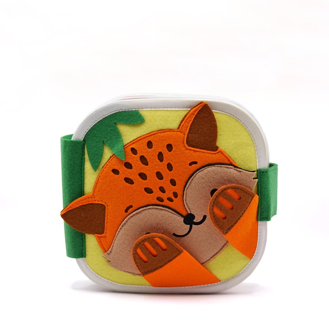 Little Foxy Quiet Book: Handmade Felt Activity Book - Etsy