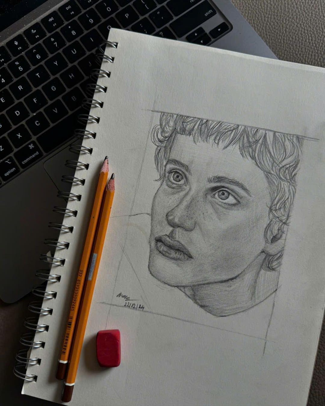 Original Custom Portrait Drawing for You - Etsy