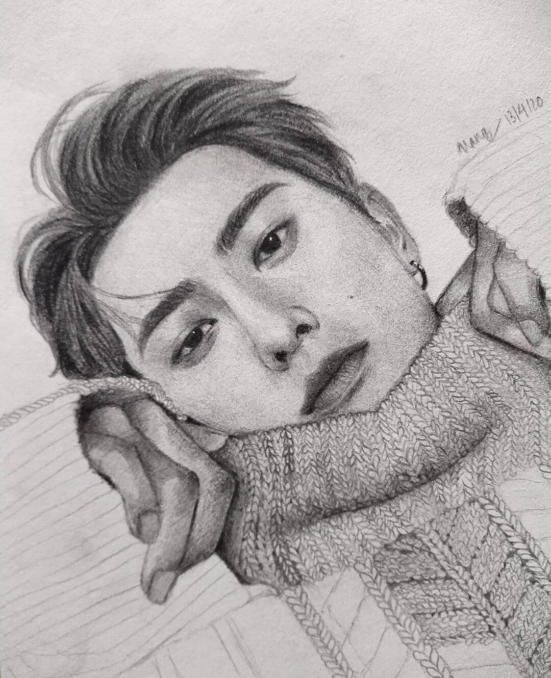 Original Custom Portrait Drawing for You - Etsy