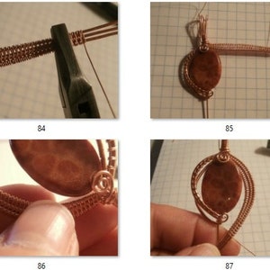 Wire Weave Pendant TUTORIAL, 3 Files! Wire Wrapped Jewelry Pendant, DIY ...
