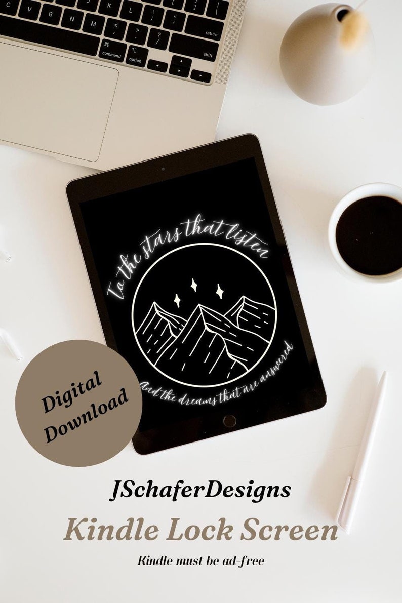 Kindle Wallpaper Lock Screen Download Velaris ACOTAR - Etsy