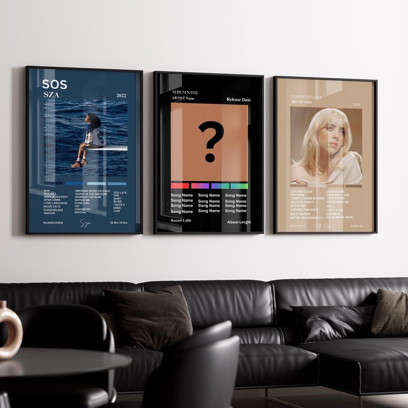 Album Cover Posters - Etsy