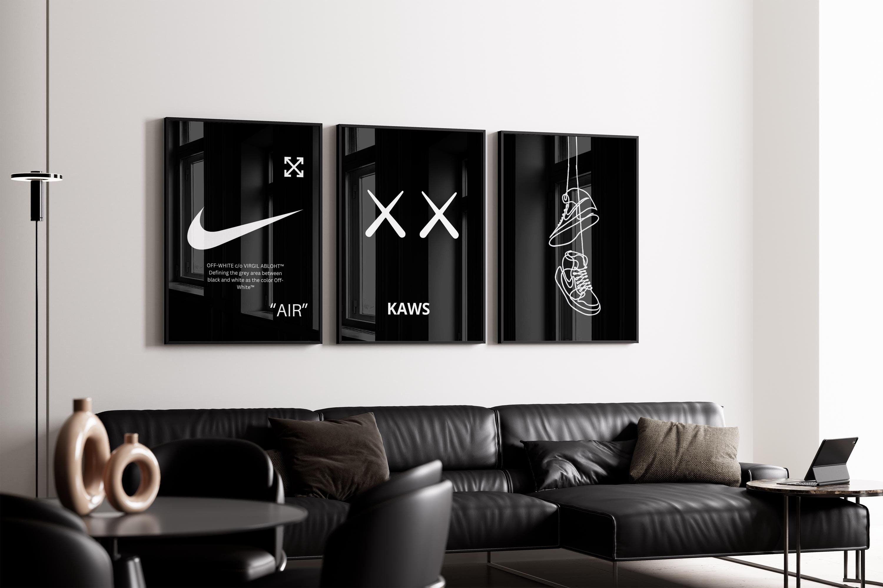 Hypebeast Sneaker Poster Set of 3, Sneaker Prints Set ,hypebeast Shoe ...