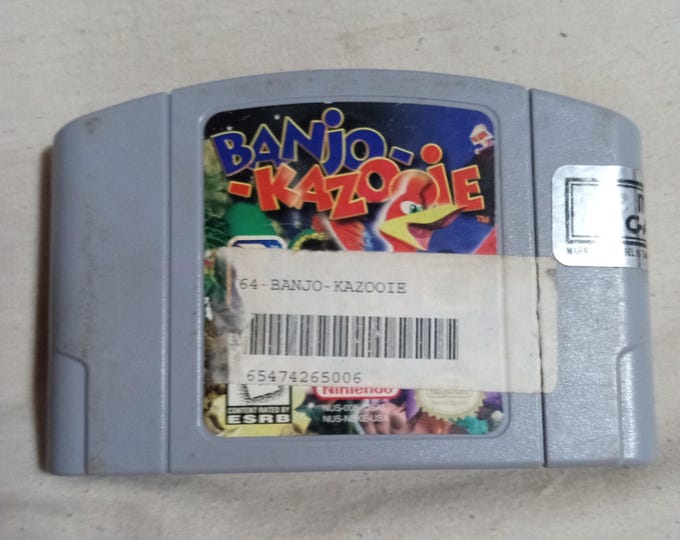 Banjo-kazooie for the N64 - Etsy