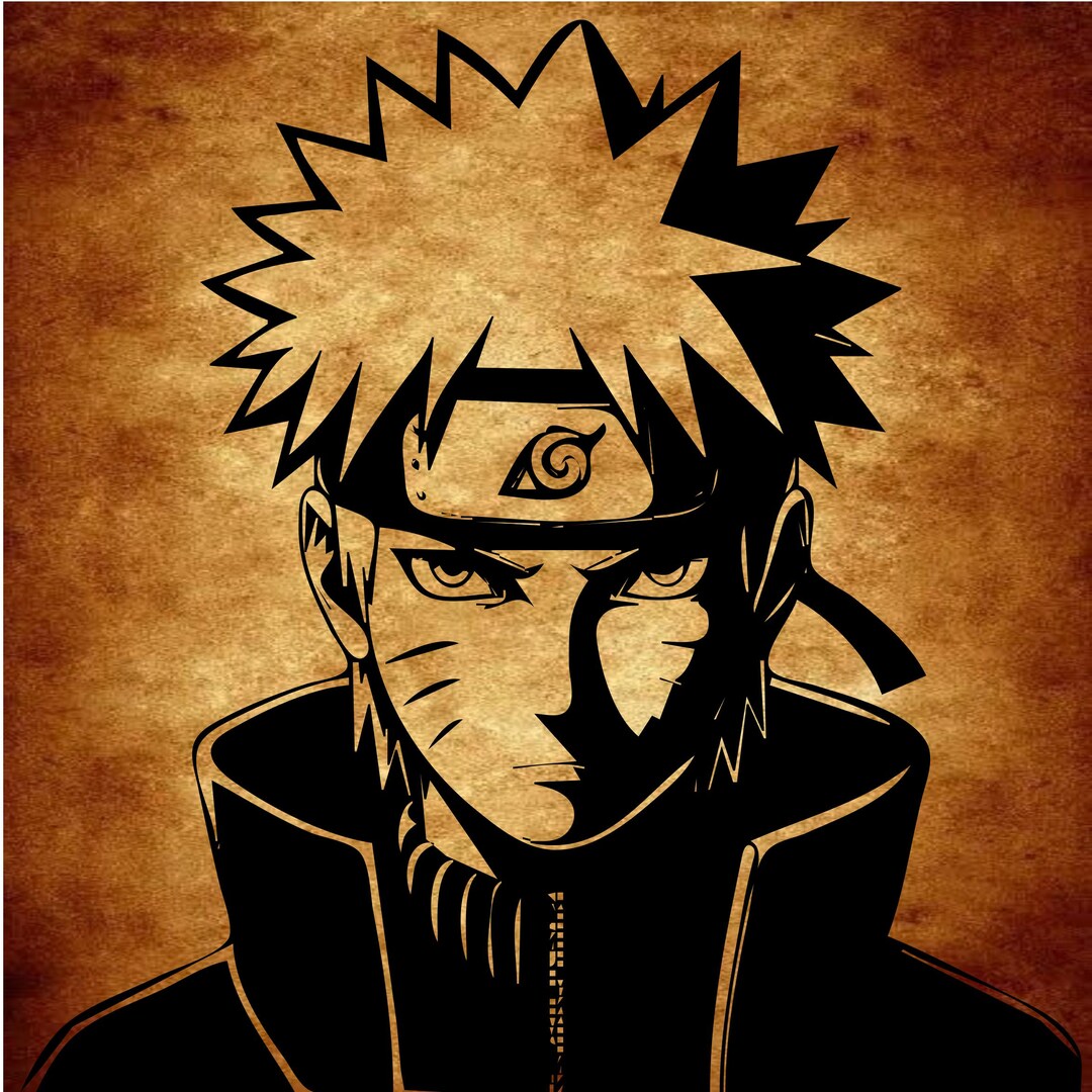 Naruto Shape Instant Download, Format, Dxf/png/eps/svg - Etsy UK