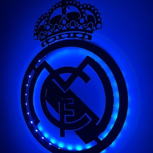 Real Madrid Svg, Metal Wall Art, Svg Files,real Madrid Dxf, Real Madrid ...