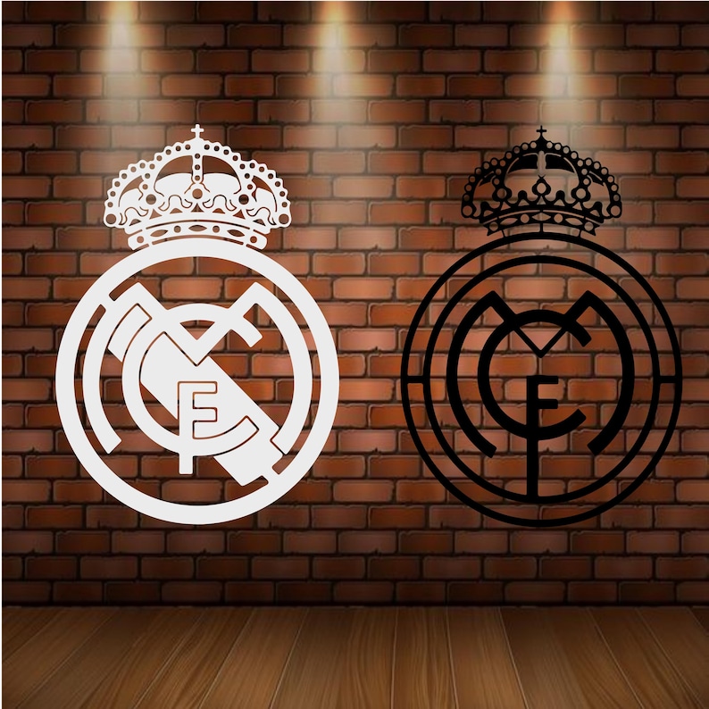 Pack Real Madrid Svg, Metal Wall Art, Svg/dxf/png Madrid Laser, Laser ...