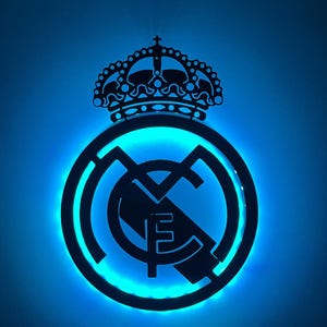 Real Madrid Svg, Metal Wall Art, Svg Files,real Madrid Dxf, Real Madrid ...