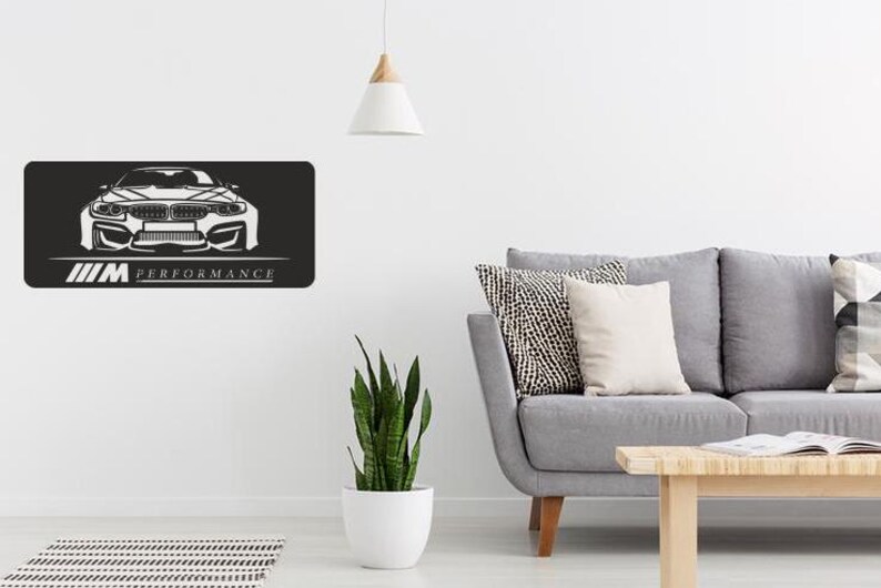 Bmw M4 Cutting File Wall Decor Svg File Laser Cut SVG Cdr DXF Ai PDF ...