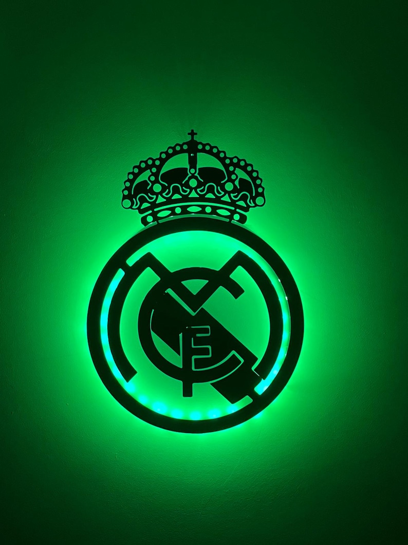 Real Madrid Svg, Metal Wall Art, Svg Files,real Madrid Dxf, Real Madrid ...