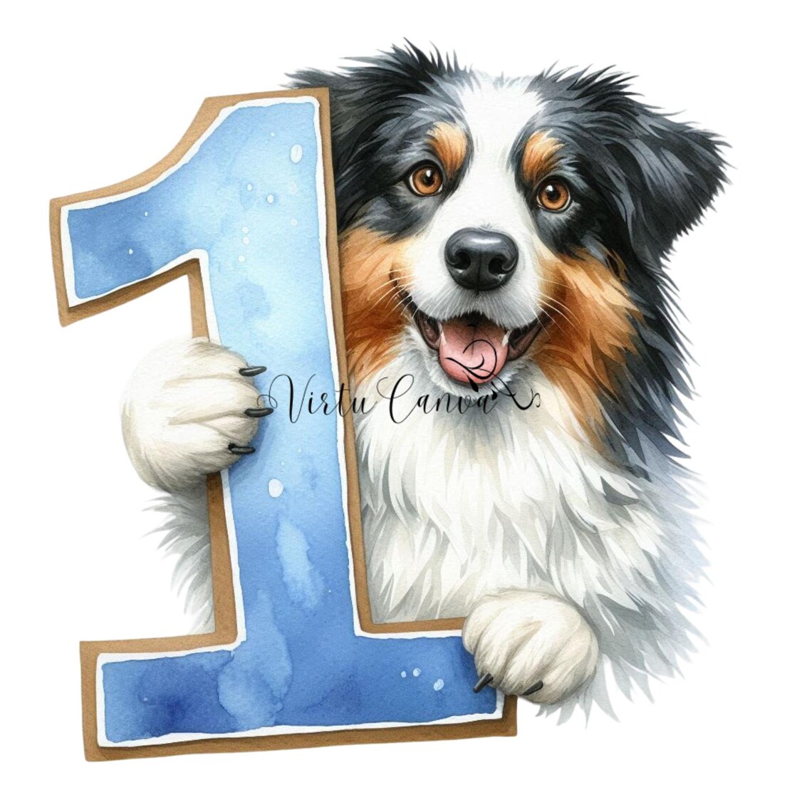 Numbers 1-10 Clipart Bundle, Farm Animals, Clipart, PNG, Number Clipart ...