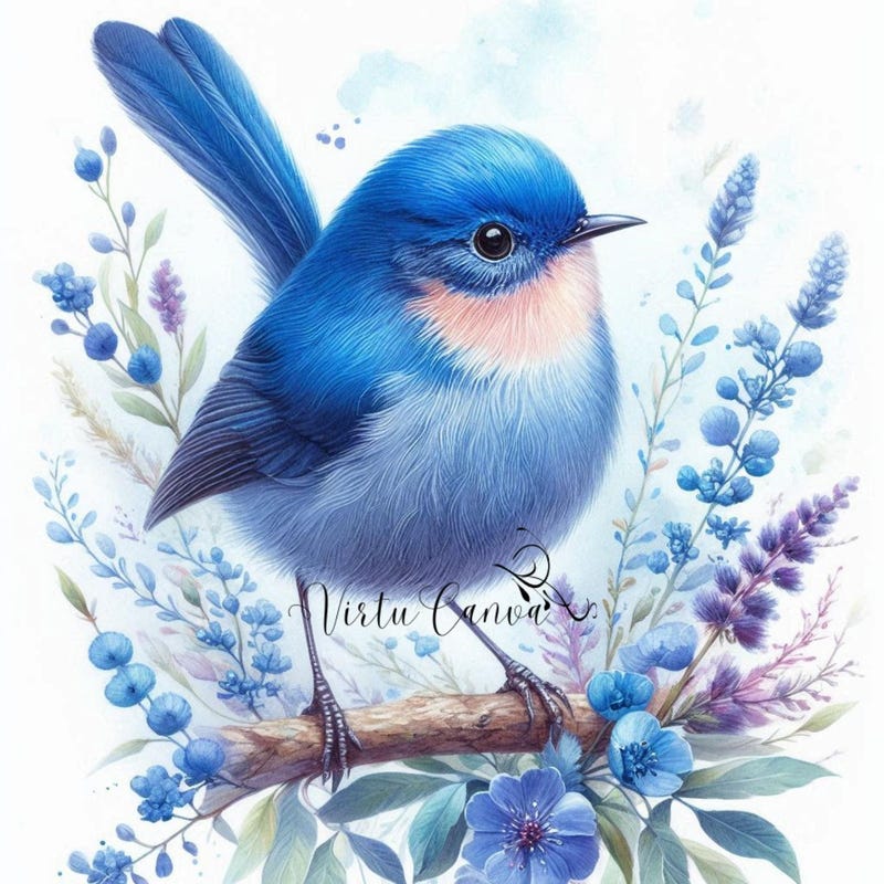 Blue Wren - Etsy Australia