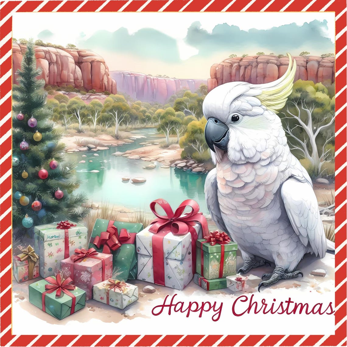 Christmas Australian Clipart, Bundle 17, Aussie PNG, Aussie Xmas ...