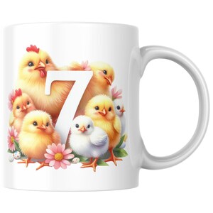 Numbers 1-10 Clipart Bundle, Farm Animals, Clipart, PNG, Number Clipart ...