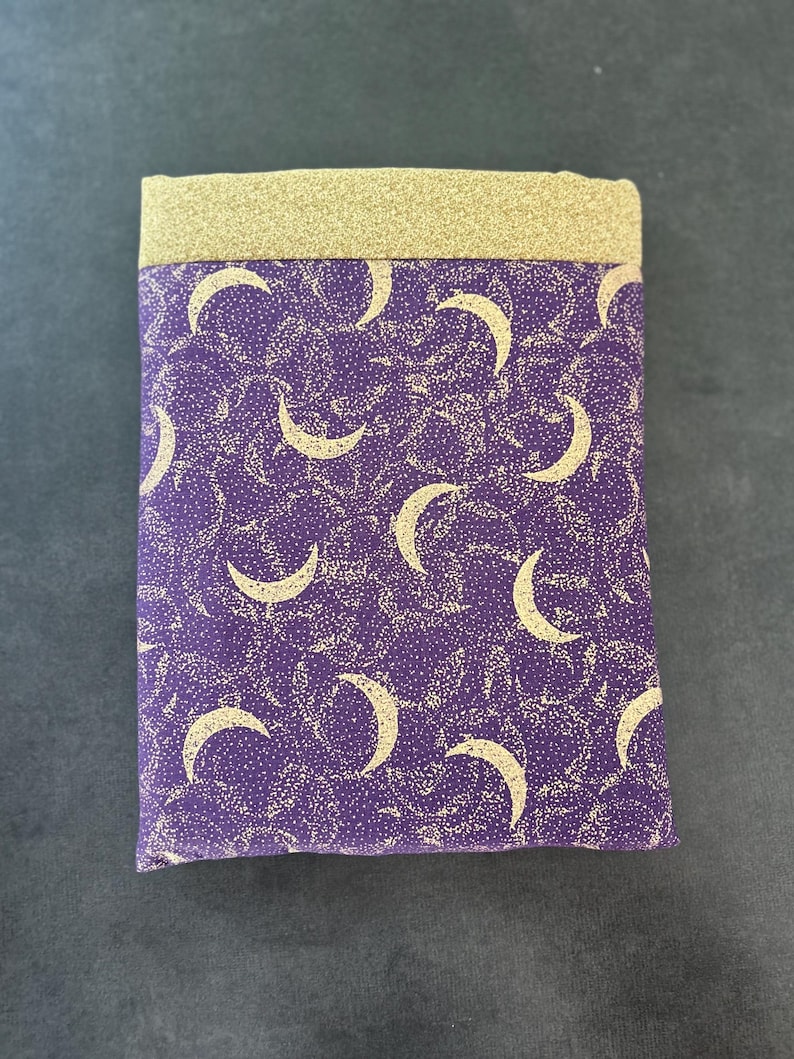 Fantasy Moon Lined Book Sleeve, E-reader Cover, Tablet Pouch With ...