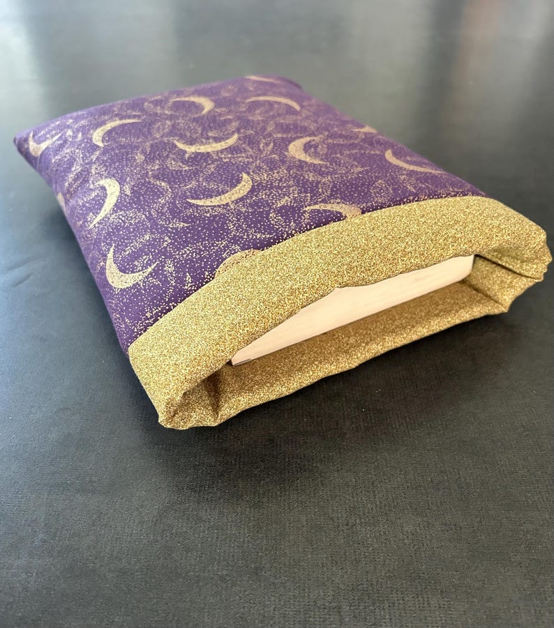 Fantasy Moon Lined Book Sleeve, E-reader Cover, Tablet Pouch With ...