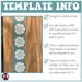 Groovy Retro Blue Bulletin Board Borders Printable - Etsy