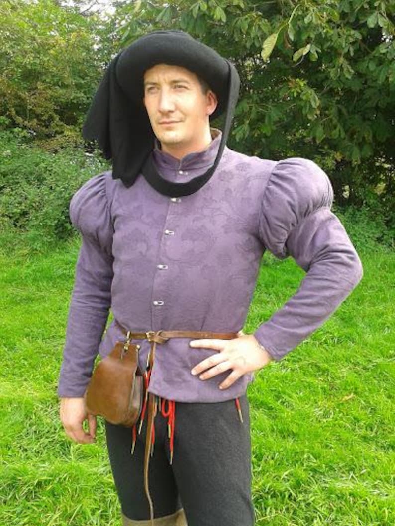 Medieval Doublet Pattern PDF Historical Costume Sewing Pattern for LARP ...