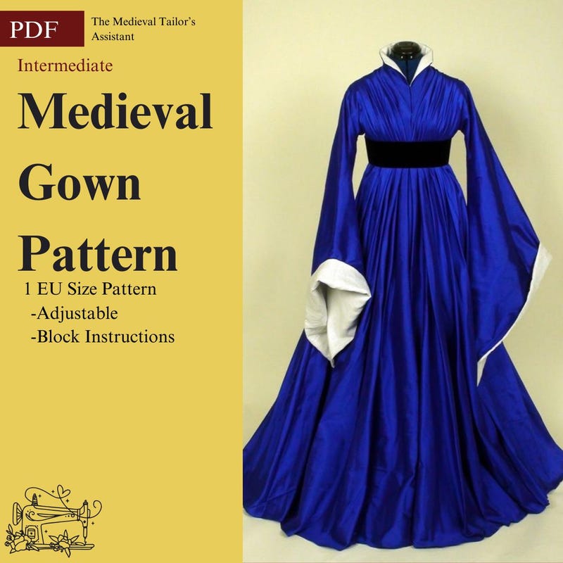 Medieval Gown - Etsy