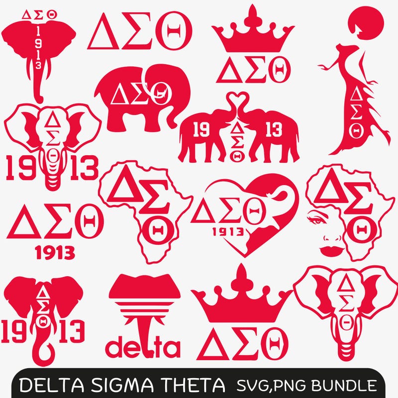 Delta Sigma Svg - Etsy