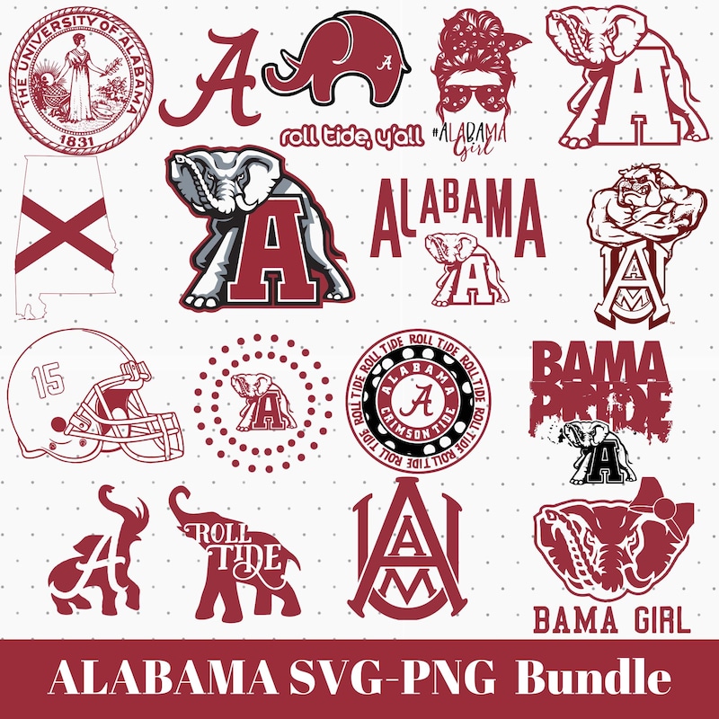 Alabama Svg - Etsy
