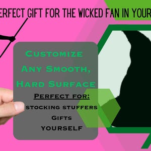 Popular Wicked Decal, Wicked Movie Sticker, Wicked, Broadway Decal ...