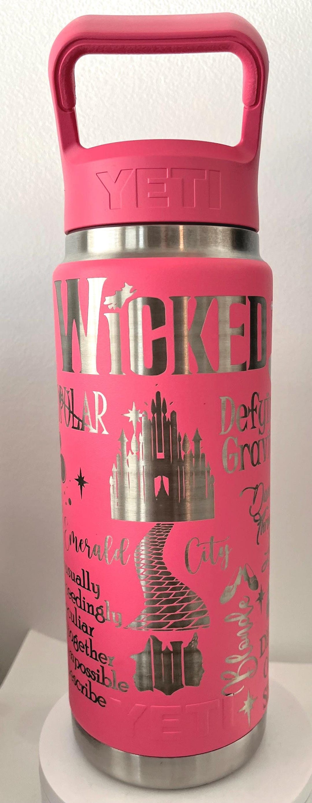 Custom Wicked YETI Rambler, Broadway Tumbler, Personalized Gift. Wicked ...