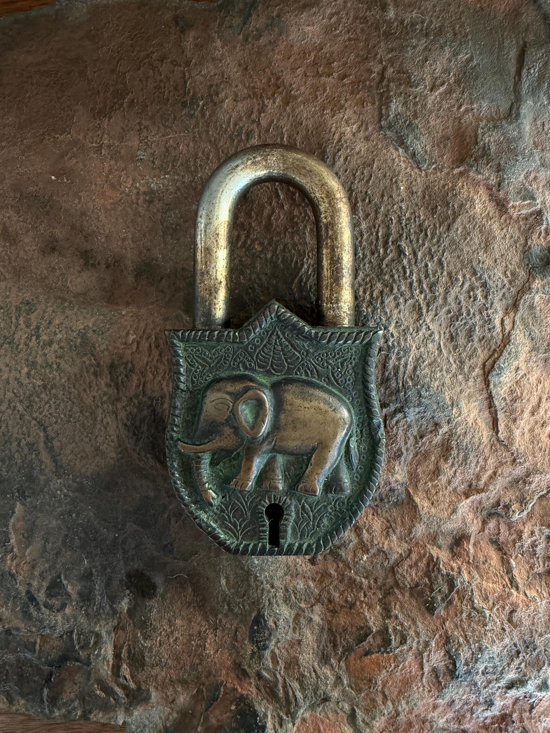 Gorgeous Elephant Padlock | Brass | Antique - Etsy