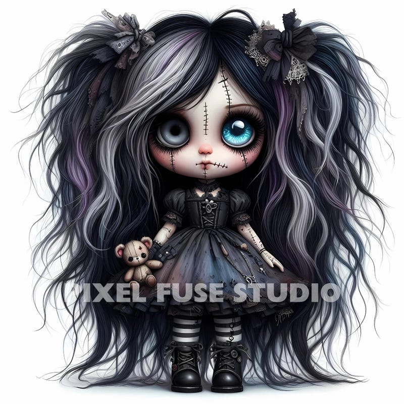 Chibi Printable Paper Dolls - Etsy