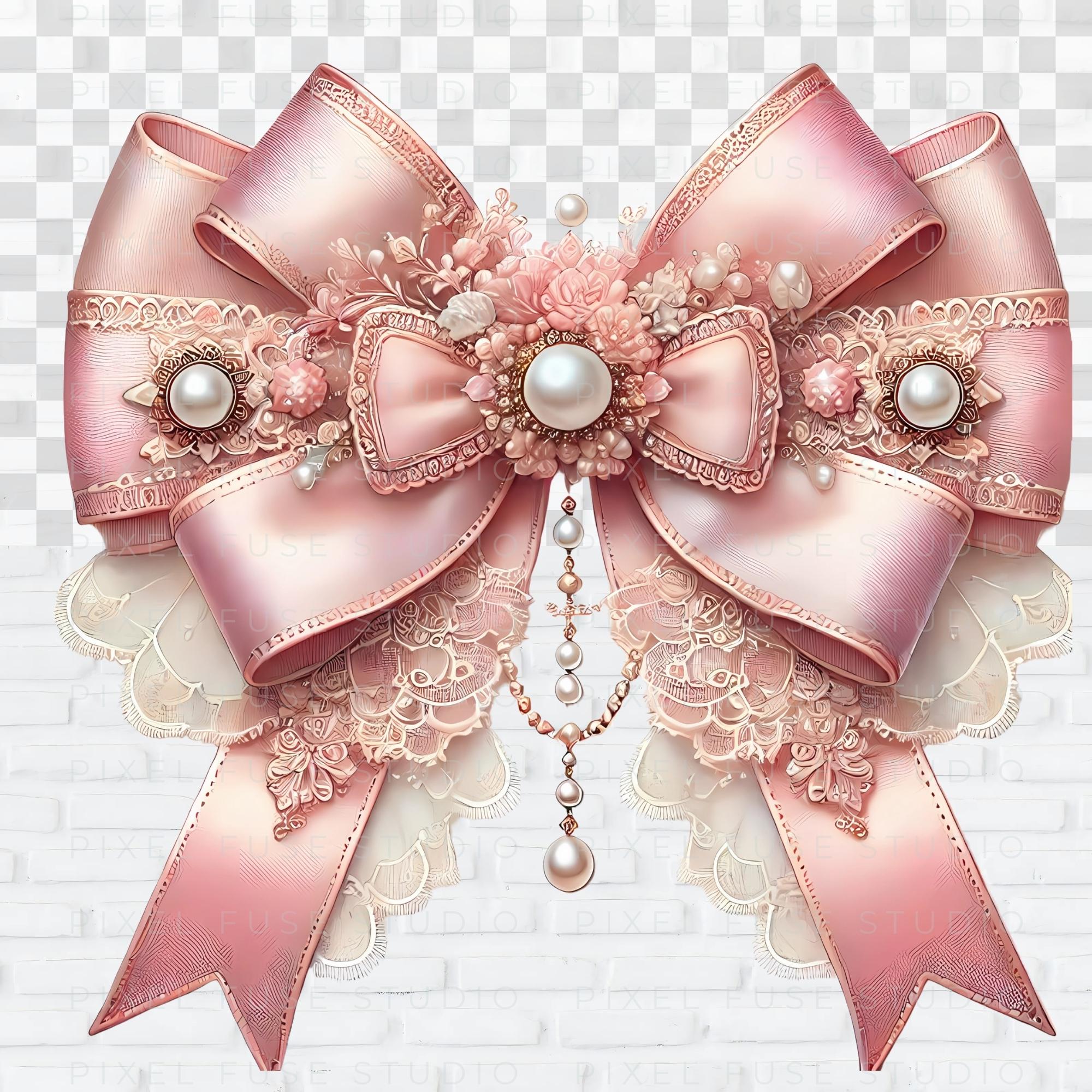 Vintage Coquette Clipart Shabby Chic Victorian Aesthetic PNG Elegant ...