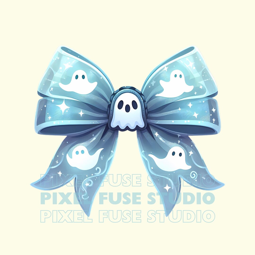 Cute Ghost Bow, Halloween Coquette Bow Png, Coquette Bow Png, Tshirt ...