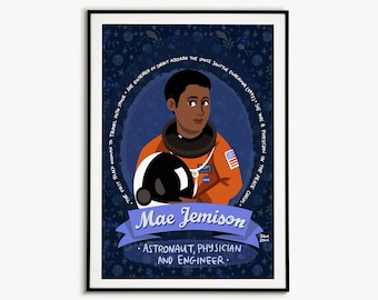 Mae Jemison Poster | Etsy
