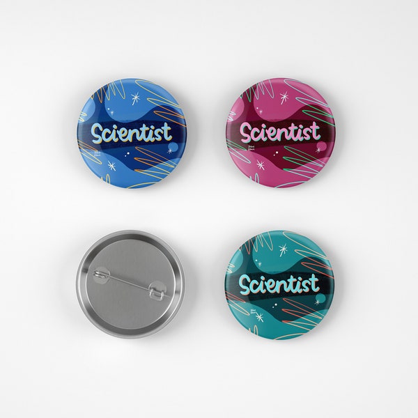 Scientist Badge - Etsy