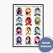Printable Wall Art Women in STEM Postcard Bundle Female Scientist ...