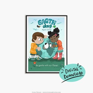 Earth Day Classroom Decor Bulletin Board Printable Wall - Etsy