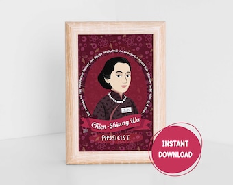 Chien Shiung Wu Art Print - Etsy