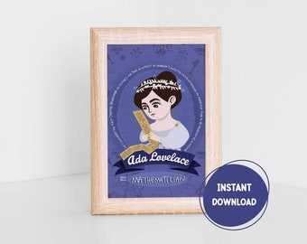 Women in Science Printable Coloring Pages marie Curie - Etsy