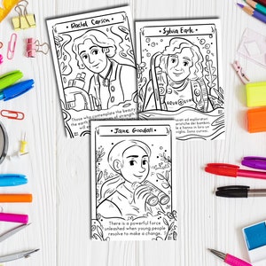Women in Stem Coloring Page Inspirational Women in Science Kit Sylvia ...