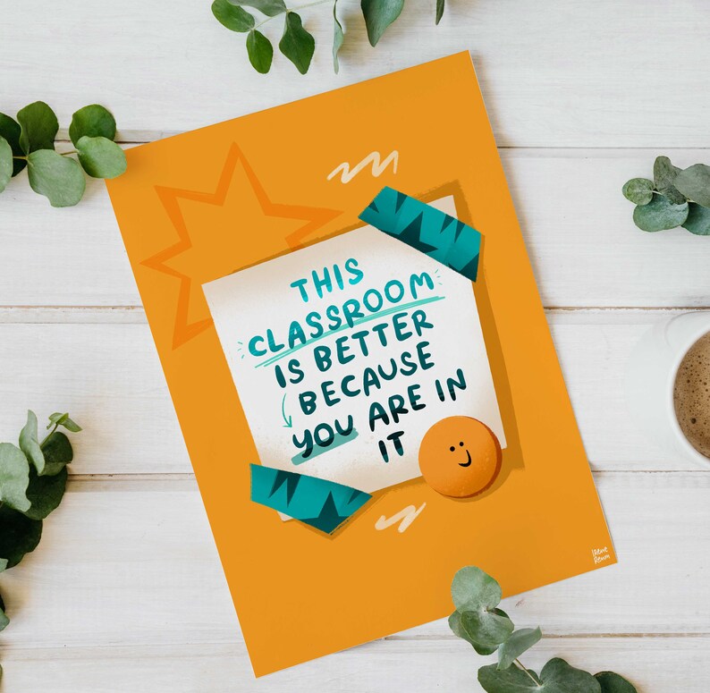 Classroom Poster Printable Positive Poster Positive Prints - Etsy