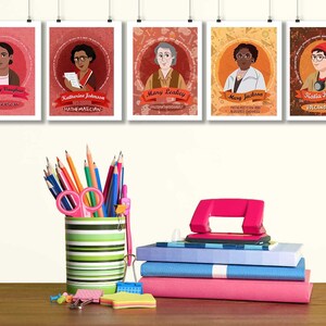 Science Poster Classroom Decor Women in Stem Female Scientists Women ...