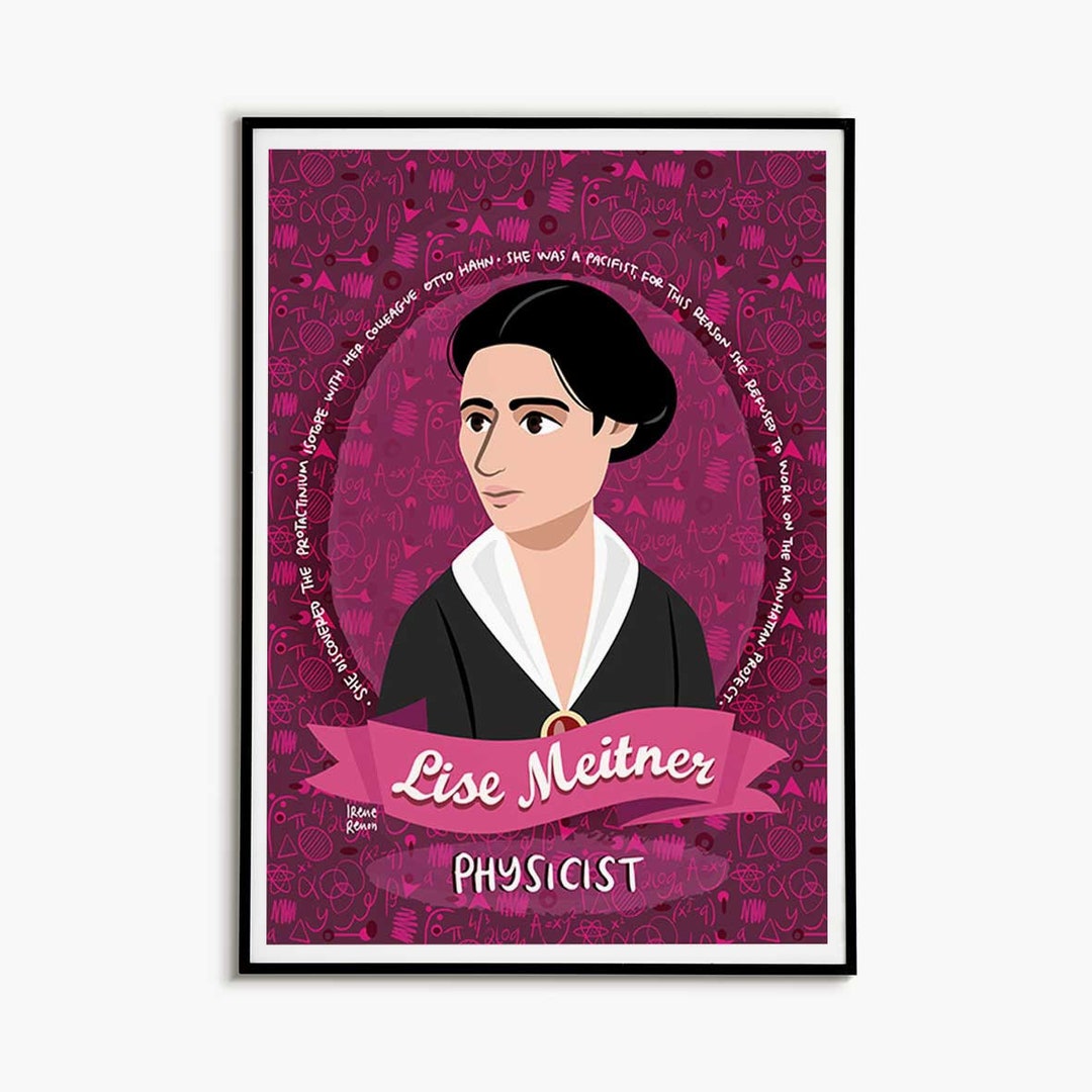 Science Poster Women in Physics Lise Meitner Women in STEM Poster ...